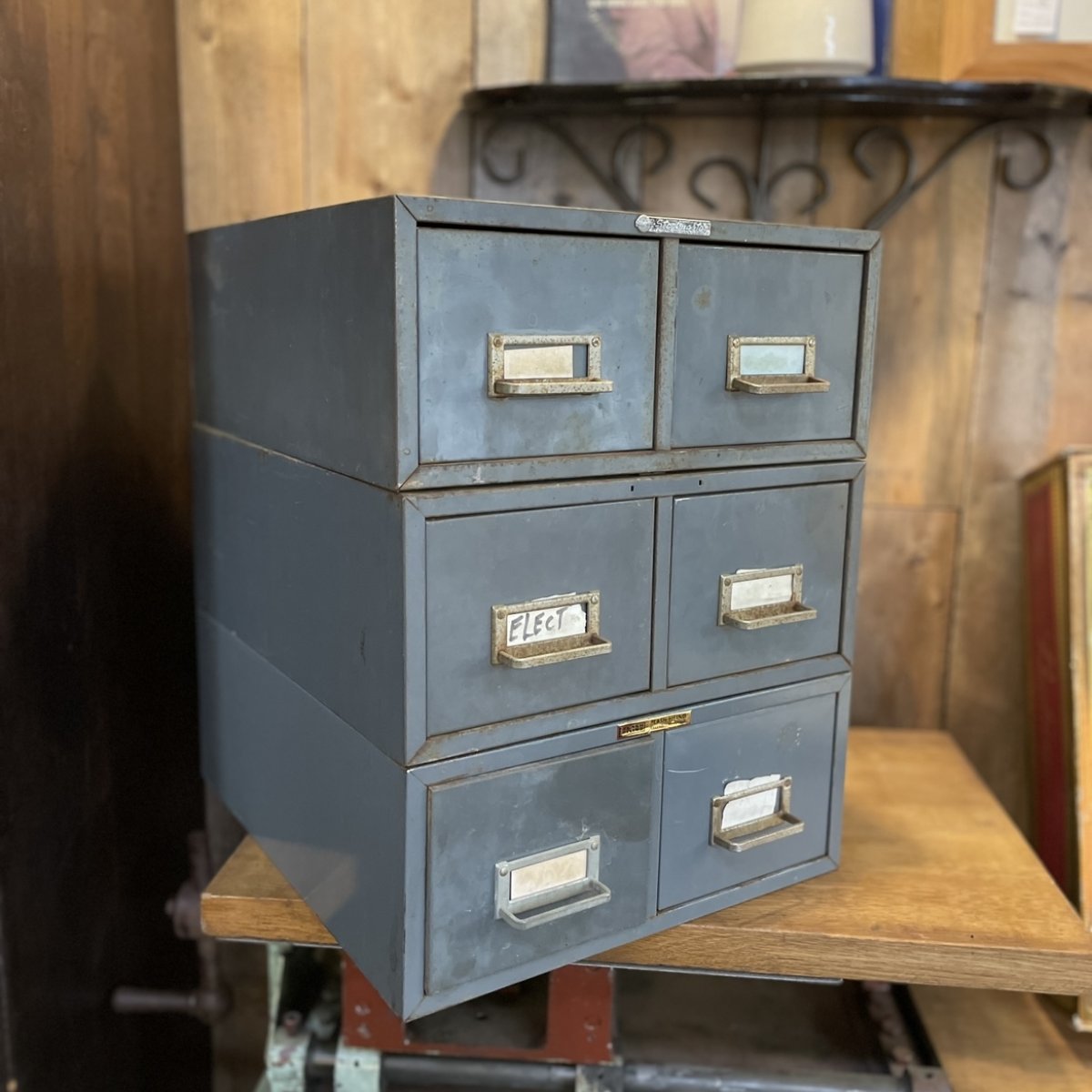 U.S Vintage New York 【STEELMASTER社製 】Steel Cabinet 3 set