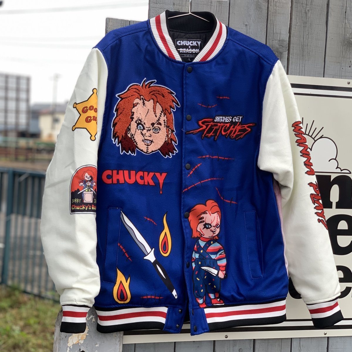 【激レア】Chucky Wool Varsity Jacket - REASON 公式コラボ！