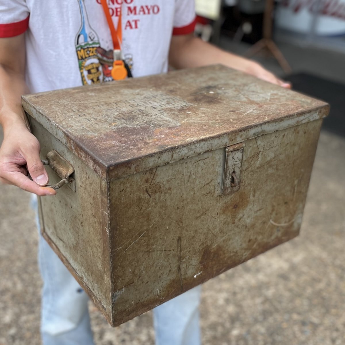 U.S Vintage Military? Metal Box