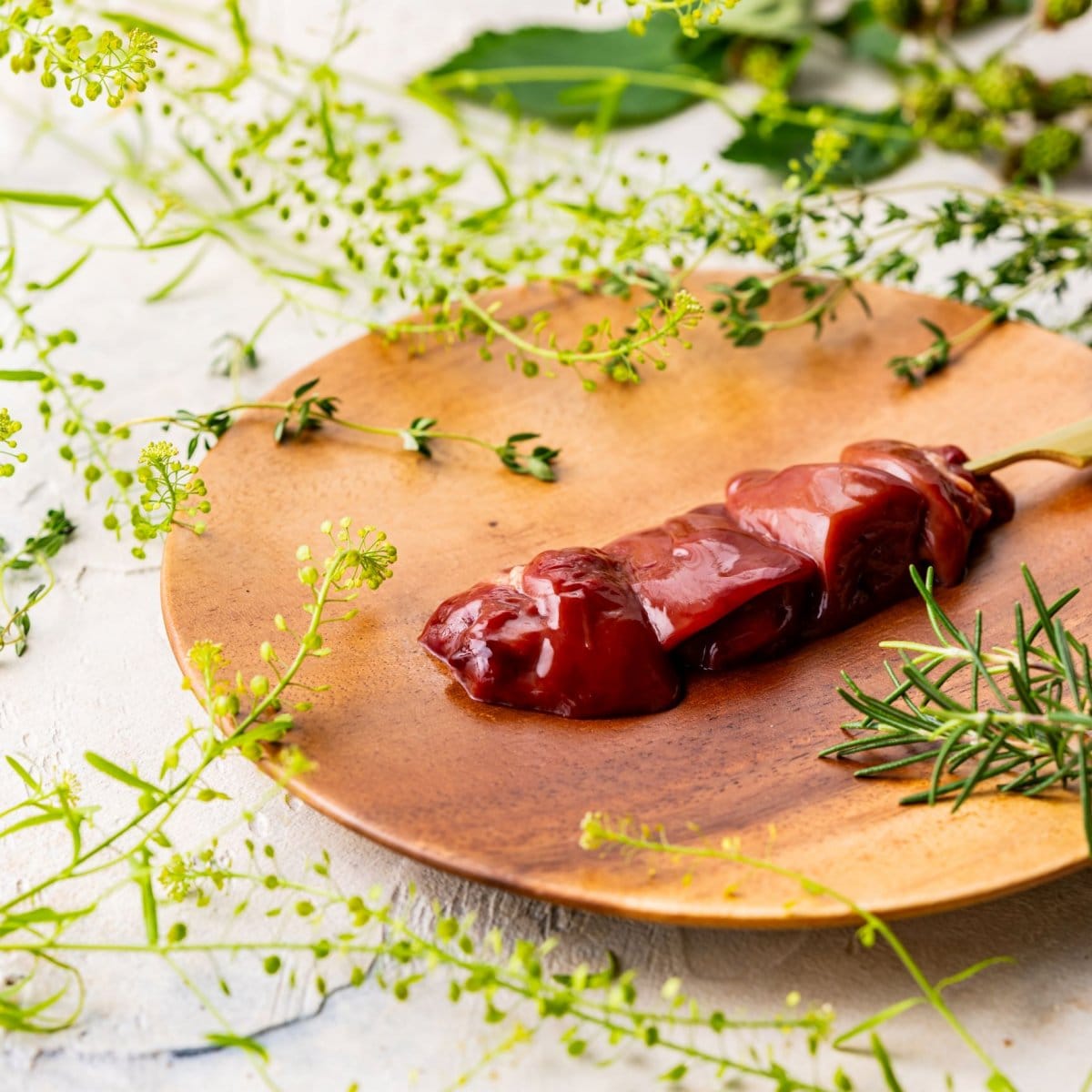 国産若鶏肝串 160g（40g×4本）【冷凍発送】