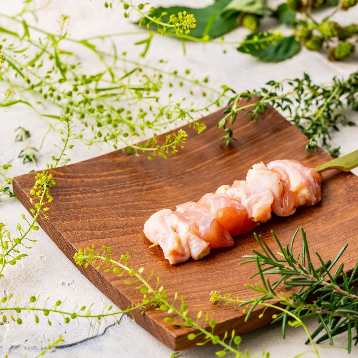 国産若鶏肩小肉串 160g（40g×4本）【冷凍発送】